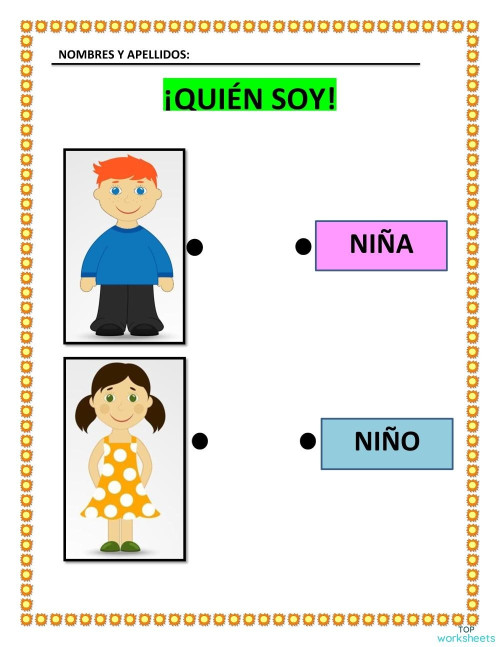 CARACTERISTICAS CORPORALES. Ficha interactiva | TopWorksheets