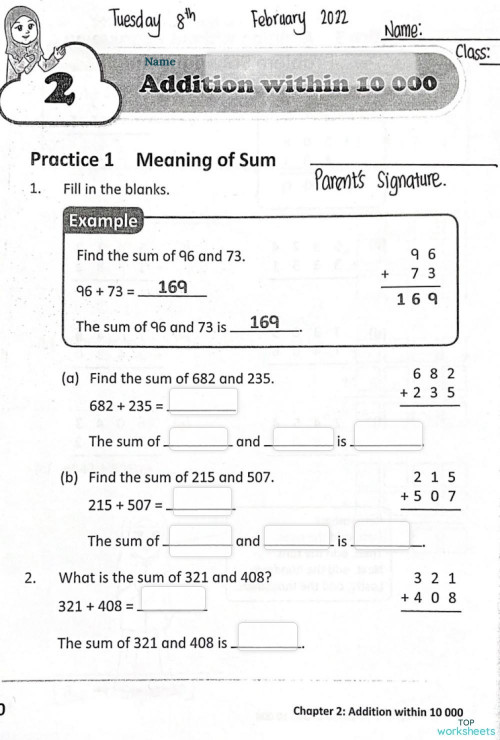 Math: interactive worksheets and online exercises | TopWorksheets