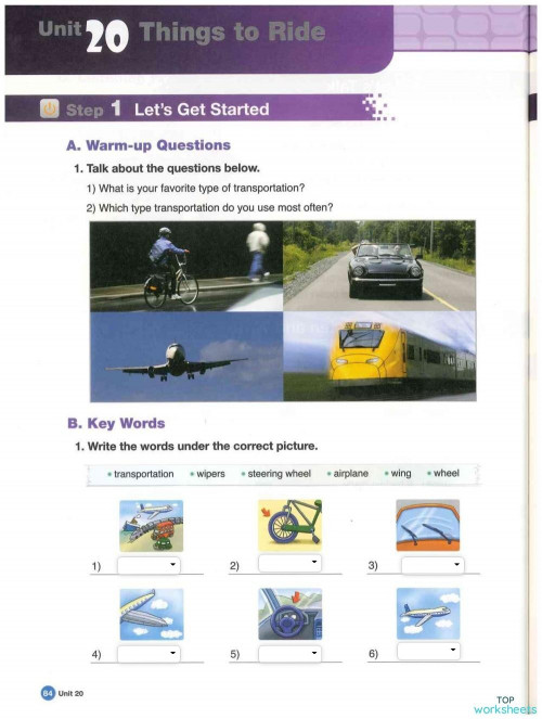 Step by step listening 3 (unit 20 Things to ride). Interactive ...