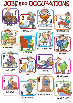Jobs and Occupations. Interactive worksheet | TopWorksheets