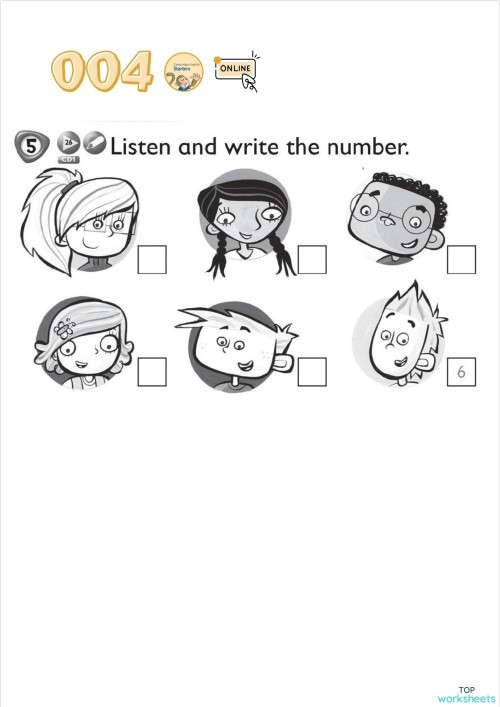 004 4th Starters Interactive. Interactive worksheet | TopWorksheets