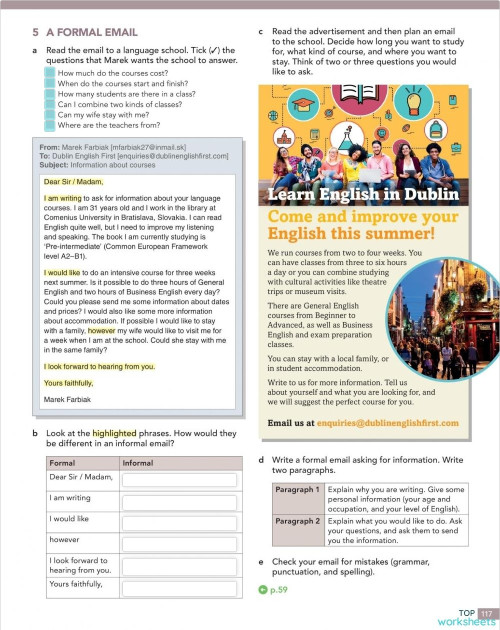 Azure / QR / 5A. Interactive worksheet | TopWorksheets