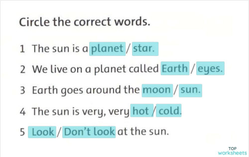 Movers - Unit 4 Practice test. Interactive worksheet | TopWorksheets