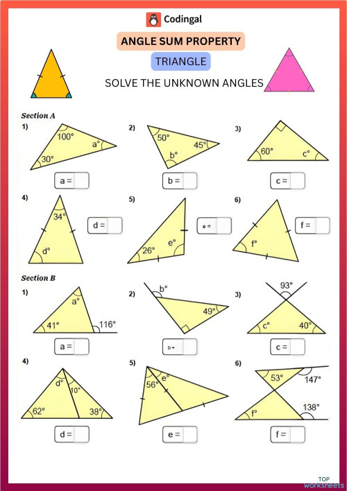 M_G07M13L47_WC01_Solving_for_Missing_Angles_in_Triangles_. Interactive ...