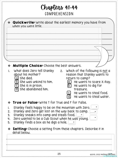 chpt.41-44. Interactive worksheet | TopWorksheets