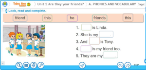 Unit 3: Listening 1 (Grade 3). Interactive worksheet | TopWorksheets