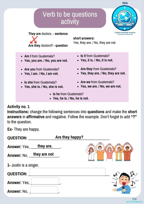 Modal verbs of ability. Interactive worksheet | TopWorksheets