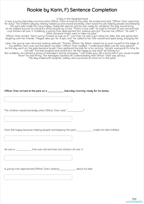 TTT A1 - Lesson 14 - Reading 2. Interactive worksheet | TopWorksheets
