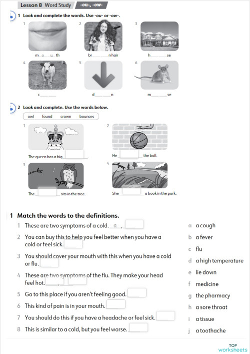Unit 4 lesson 8 Workbook. Interactive worksheet | TopWorksheets