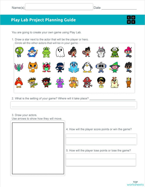 Programming: interactive worksheets and online exercises | TopWorksheets