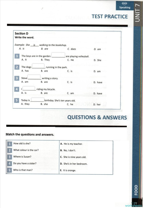 J Unit 7 Page 77 Interactive Worksheet Topworksheets