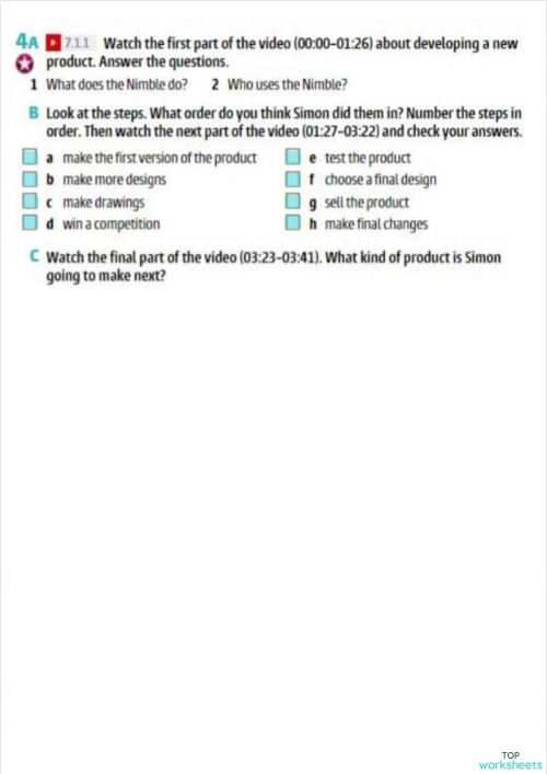 Life Events. Ficha interactiva | TopWorksheets