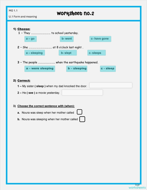Zero, First, Second Conditional. Interactive worksheet | TopWorksheets