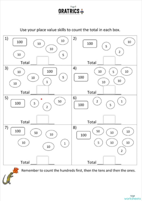 Place Value. Interactive worksheet | TopWorksheets