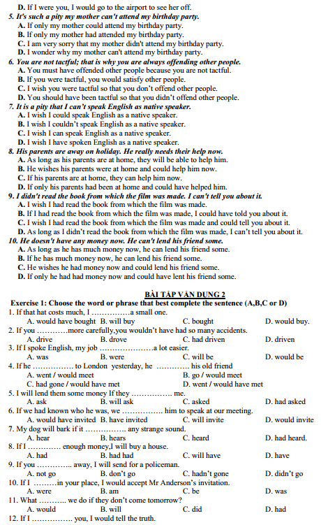 MODULE 21: THỨC GIẢ ĐỊNH - THE SUBJUNCTIVE MOOD. Interactive worksheet ...