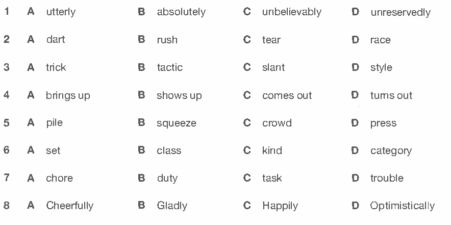 Advanced C1 (4) Use of English Part 1. Interactive worksheet ...