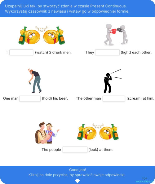 gramar - present con tw - 2. Interactive worksheet | TopWorksheets