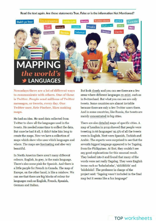 Countries. Interactive worksheet | TopWorksheets