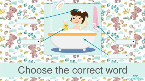 Choose the correct word. Interactive worksheet | TopWorksheets