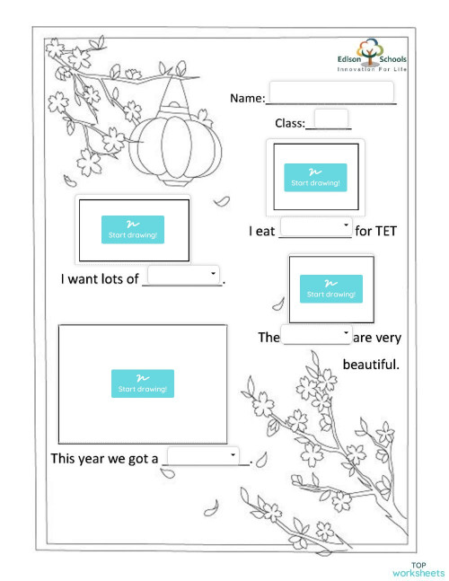 TET WS MIKE. Interactive worksheet | TopWorksheets