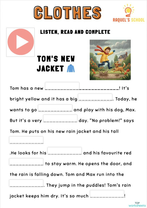 A1 CLOTHES. Interactive worksheet | TopWorksheets