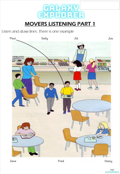 Listening practise 10. Interactive worksheet | TopWorksheets