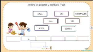 ORDENA LAS PALABRAS. Ficha interactiva | TopWorksheets