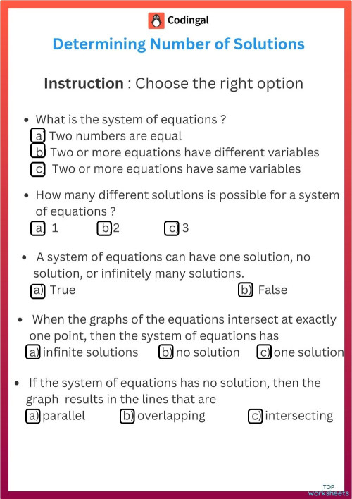 Interactive worksheets and online exercises in english | TopWorksheets
