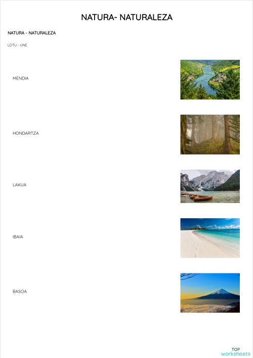 SAVANNAH ;). Ficha interactiva | TopWorksheets