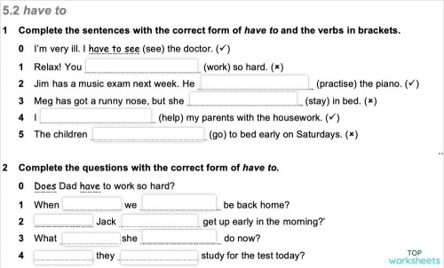 GG3 Unit 5 Grammar+Vocab. Interactive worksheet | TopWorksheets