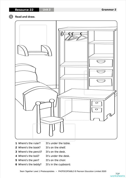 Team together 1 unit 2. Interactive worksheet | TopWorksheets