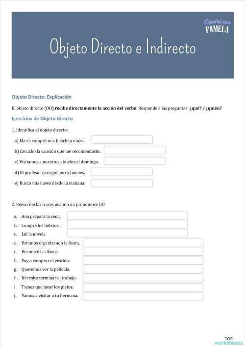 EL SIGNIFICADO. Ficha interactiva | TopWorksheets