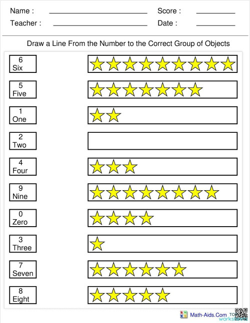 Counting Objects 2. Interactive worksheet | TopWorksheets