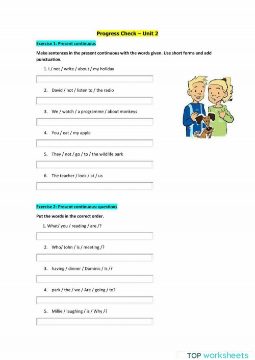 Revision - Unit 2 - Project 2. Interactive worksheet | TopWorksheets