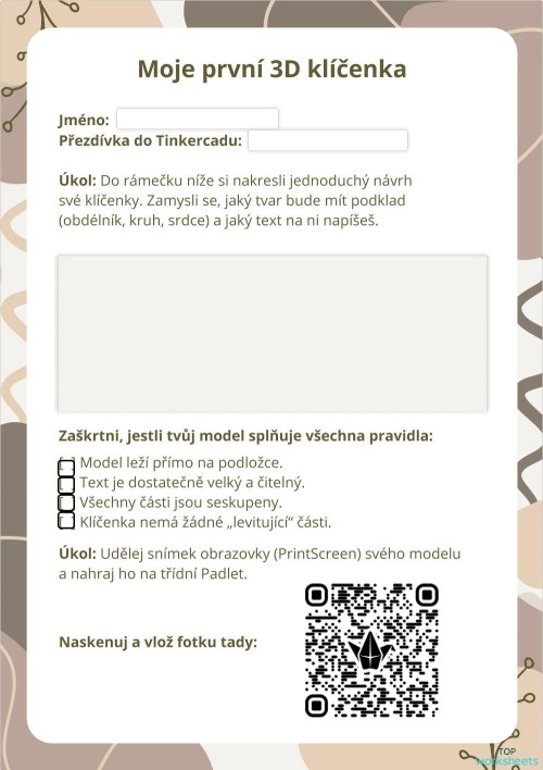 Nervová soustava - opakování. Interaktivní pracovní list | TopWorksheets