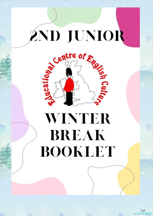 Winter Booklet. Interactive worksheet | TopWorksheets