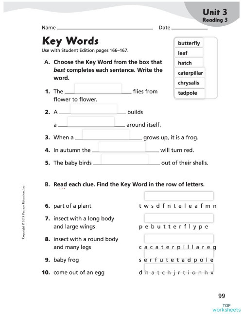 Block 3 week 5. Interactive worksheet | TopWorksheets
