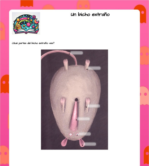 Un bicho extraño. Ficha interactiva | TopWorksheets