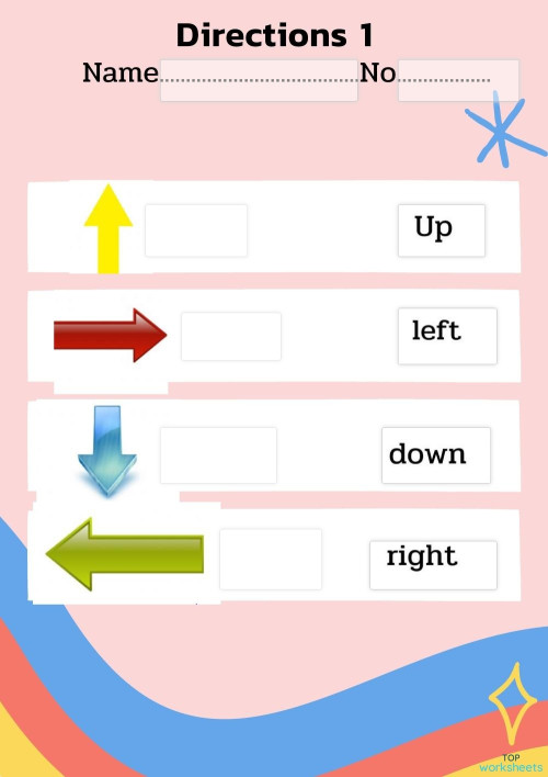ใบงาน 1 Drag&drop ใบงานเชิงโต้ตอบ | TopWorksheets