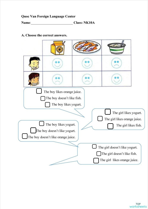 Grade2-Revision. Interactive worksheet | TopWorksheets