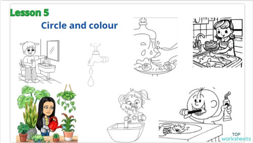 HOW TO SAVE WATER. Interactive worksheet | TopWorksheets