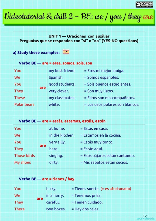 10 - Is not / are not. Interactive worksheet | TopWorksheets