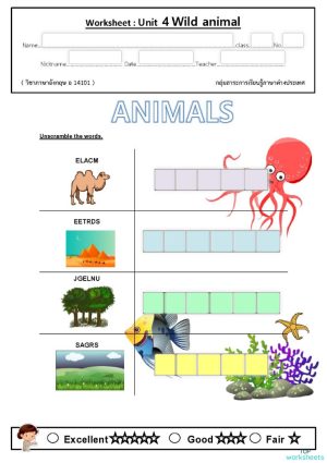 ประถมศึกษาปีที่ 4: interactive worksheets and online exercises ...