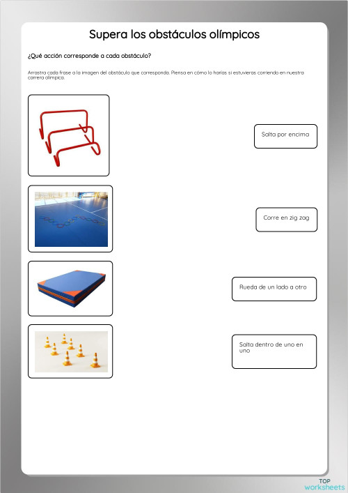 ¡Demuestra lo que sabes sobre los Juegos Olímpicos!. Ficha interactiva ...