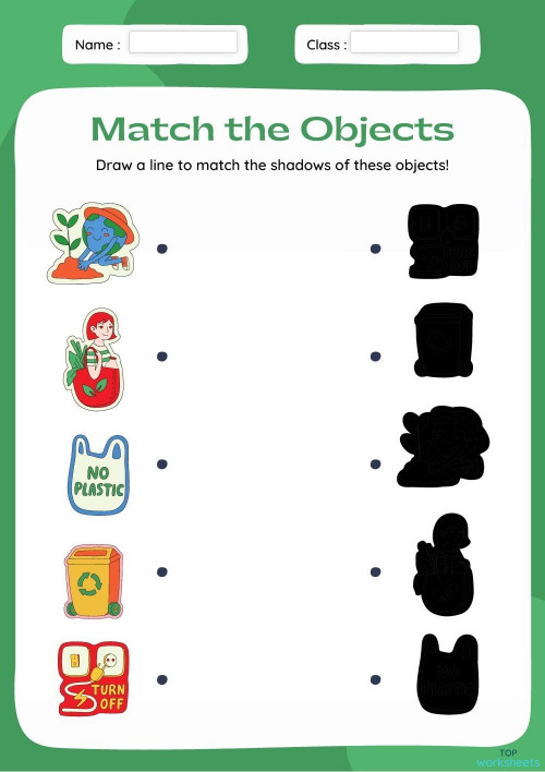 ใบงานทัศนศิลป์ รูปร่าง รูปทรง ป.2. Interactive worksheet | TopWorksheets