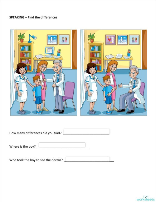 Movers - Speaking Sample. Interactive worksheet | TopWorksheets