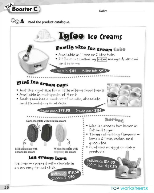 R 4B.BoosterC. Interactive worksheet | TopWorksheets