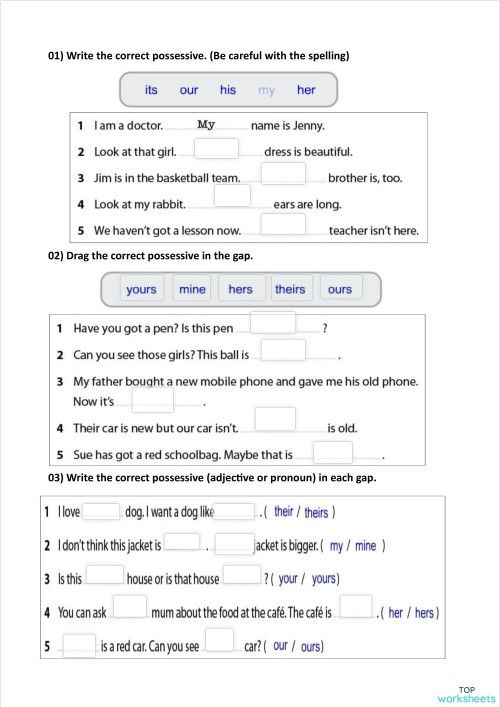 Singular and Plural Nouns. Interactive worksheet | TopWorksheets
