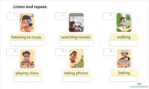 Listening comprehension: interactive worksheets and online exercises ...