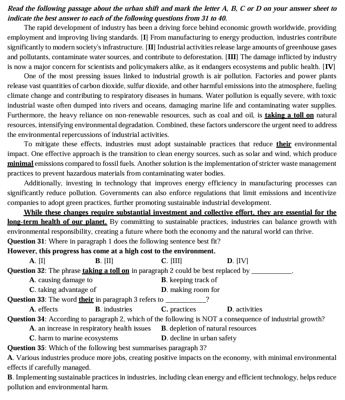 READING MULTIPLE CHOICE 03. Interactive worksheet | TopWorksheets